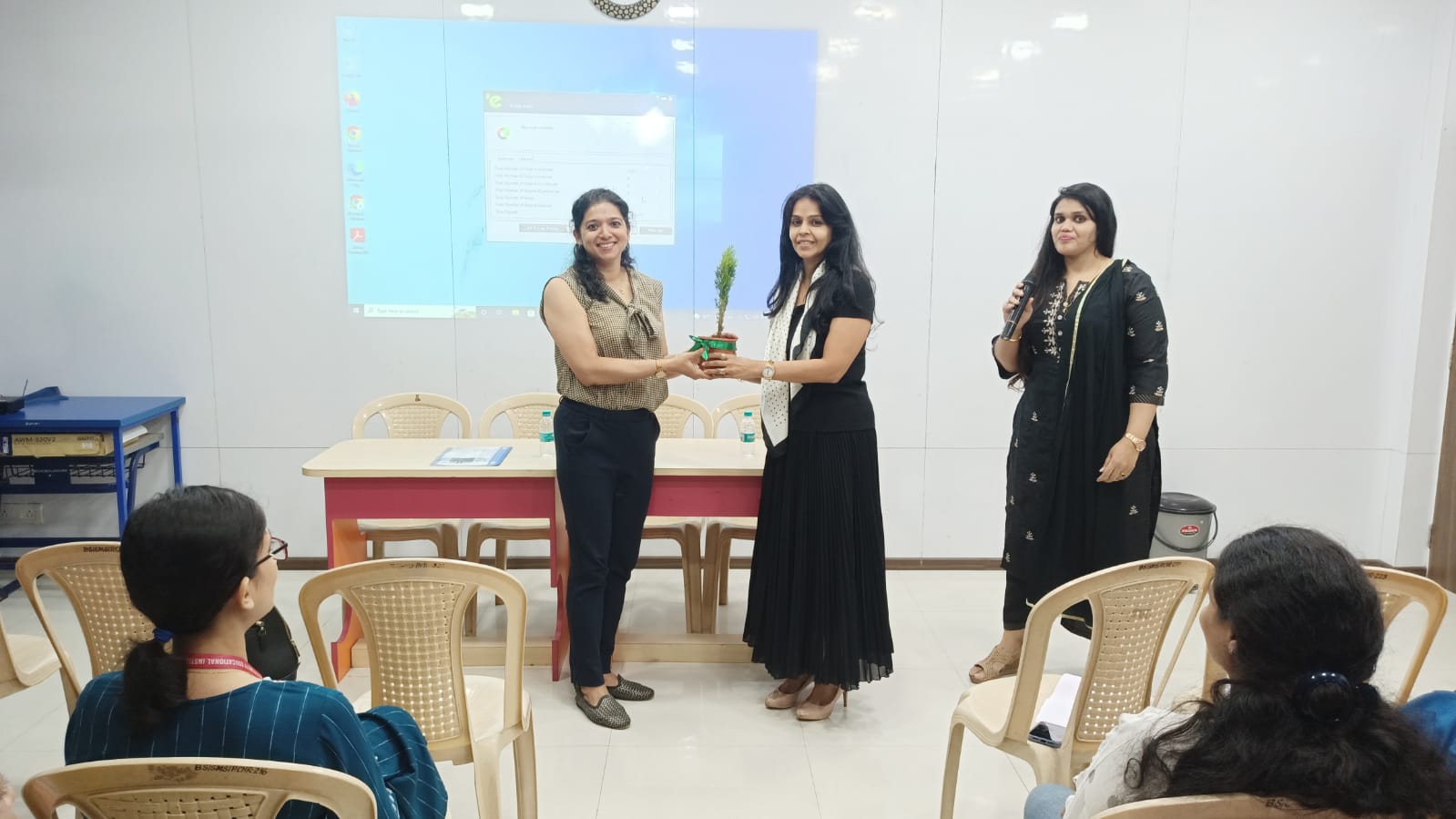 Dr Namita Pandey (Breast onco surgeon) delivered a health talk for the ...